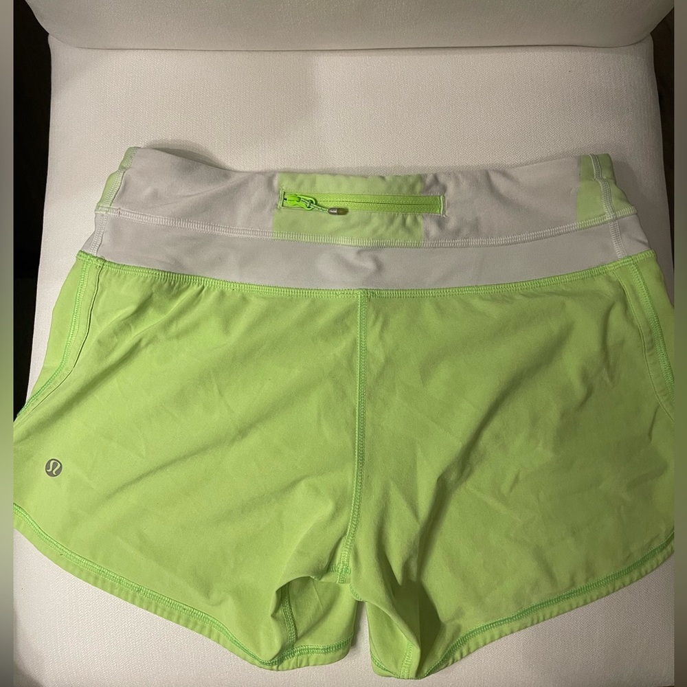 Lululemon Neon Shorts - Gem